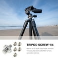 Stri 1/4" to 3/8" Camera Tripod Thread Adapter Convert Nut Screw ...