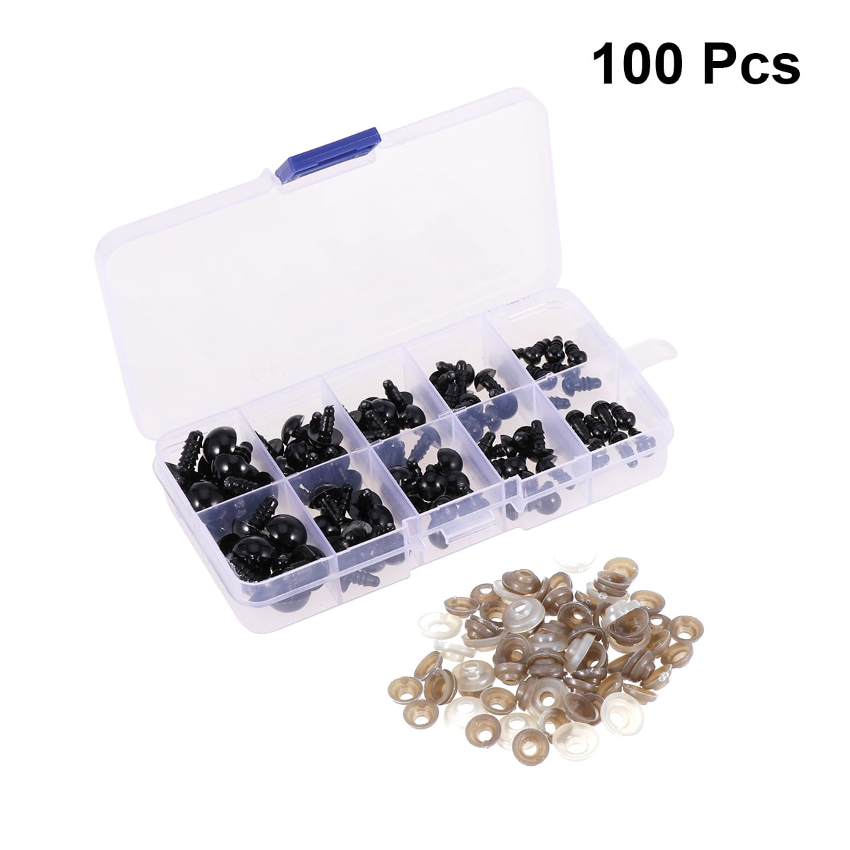 Stri 1 Box/100pcs DIY Crochet Dolls Plush Playthings Animals Doll ...