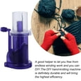 OUNONA DIY Hand Knitting Machine Tool for Crafts Purple Plastic for ...