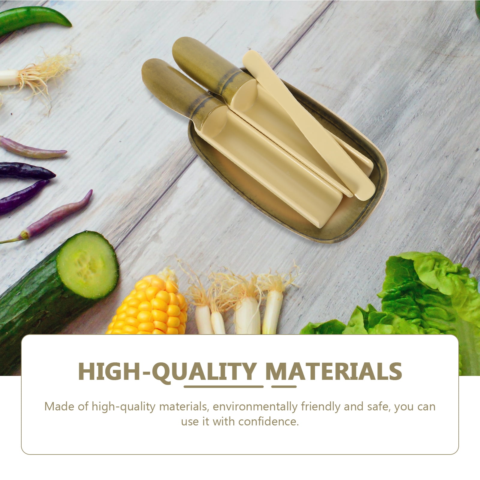 Stri 1 Set Shrimp Sliding Mold with Plate Scoop Fish Balls Vegetable ...