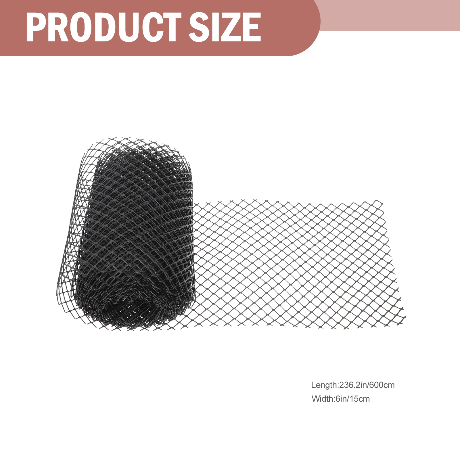 Stri 1 Set of Plastic Gutter Guard Practical Anti-falling Leaf Net ...