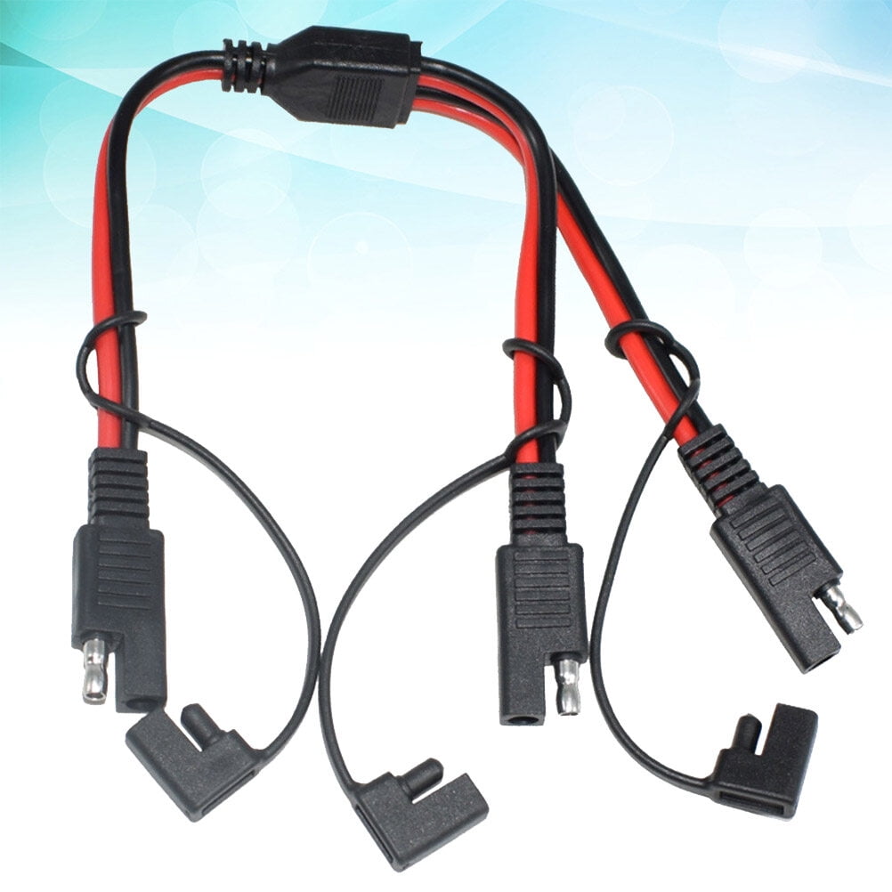 Stri 1 to 2 SAE Power Extension Cable SAE Power Plug Adapter Wire ...