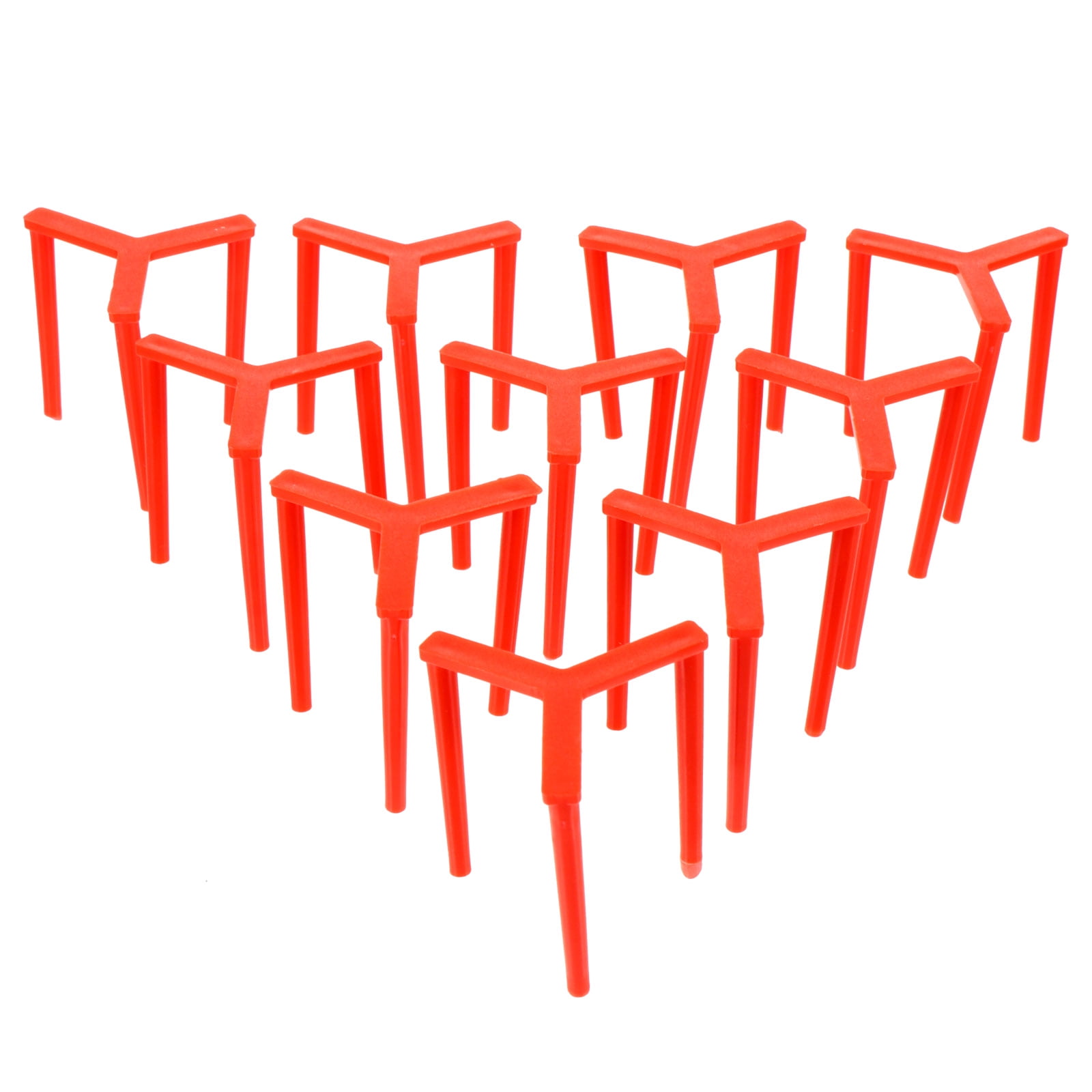 Stri 100Pcs Pizza Saver Stand Pizza Packing Tripod Stack Fixing Rack ...