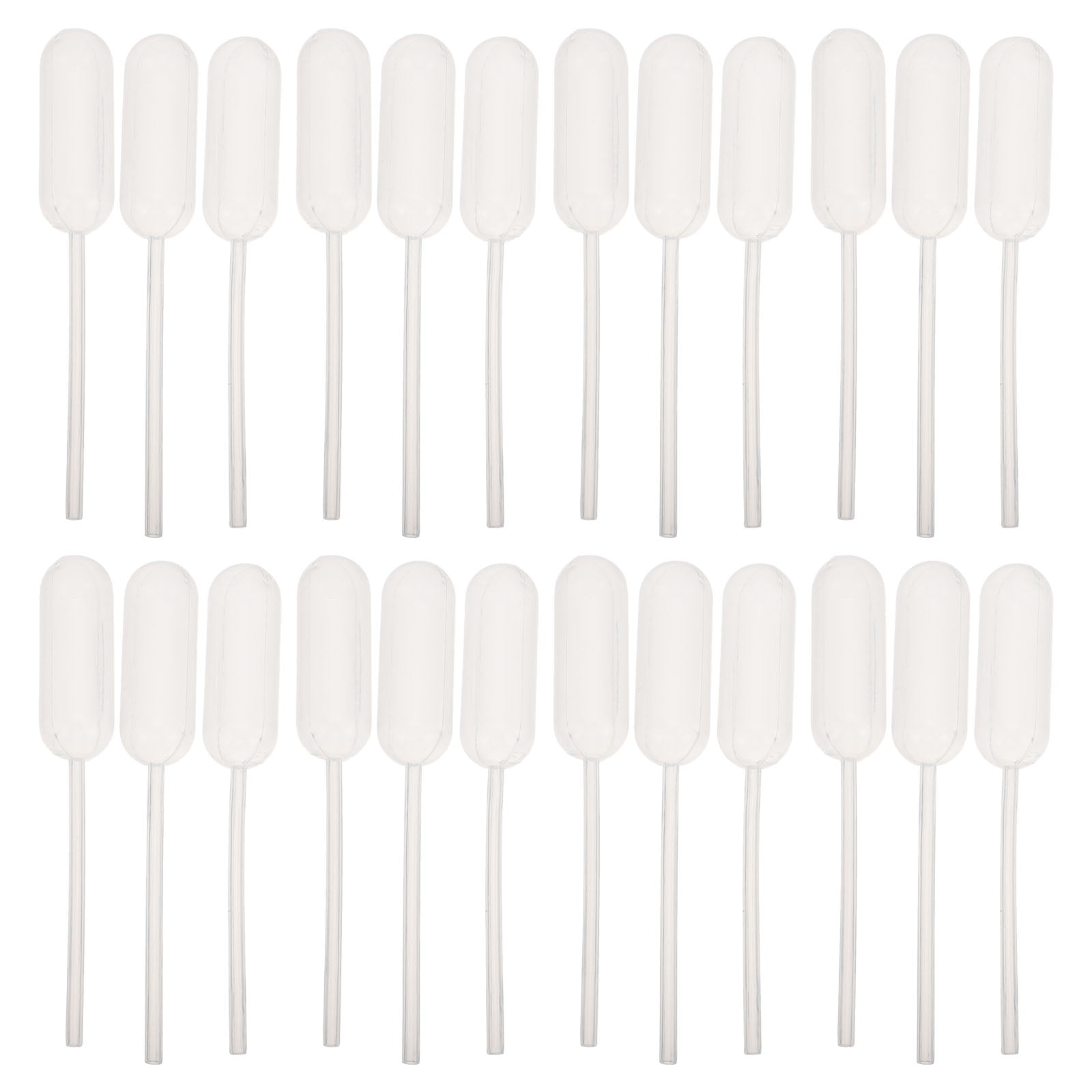 Stri 100pcs Plastic Pipettes Droppers Disposable Experiment Liquid ...