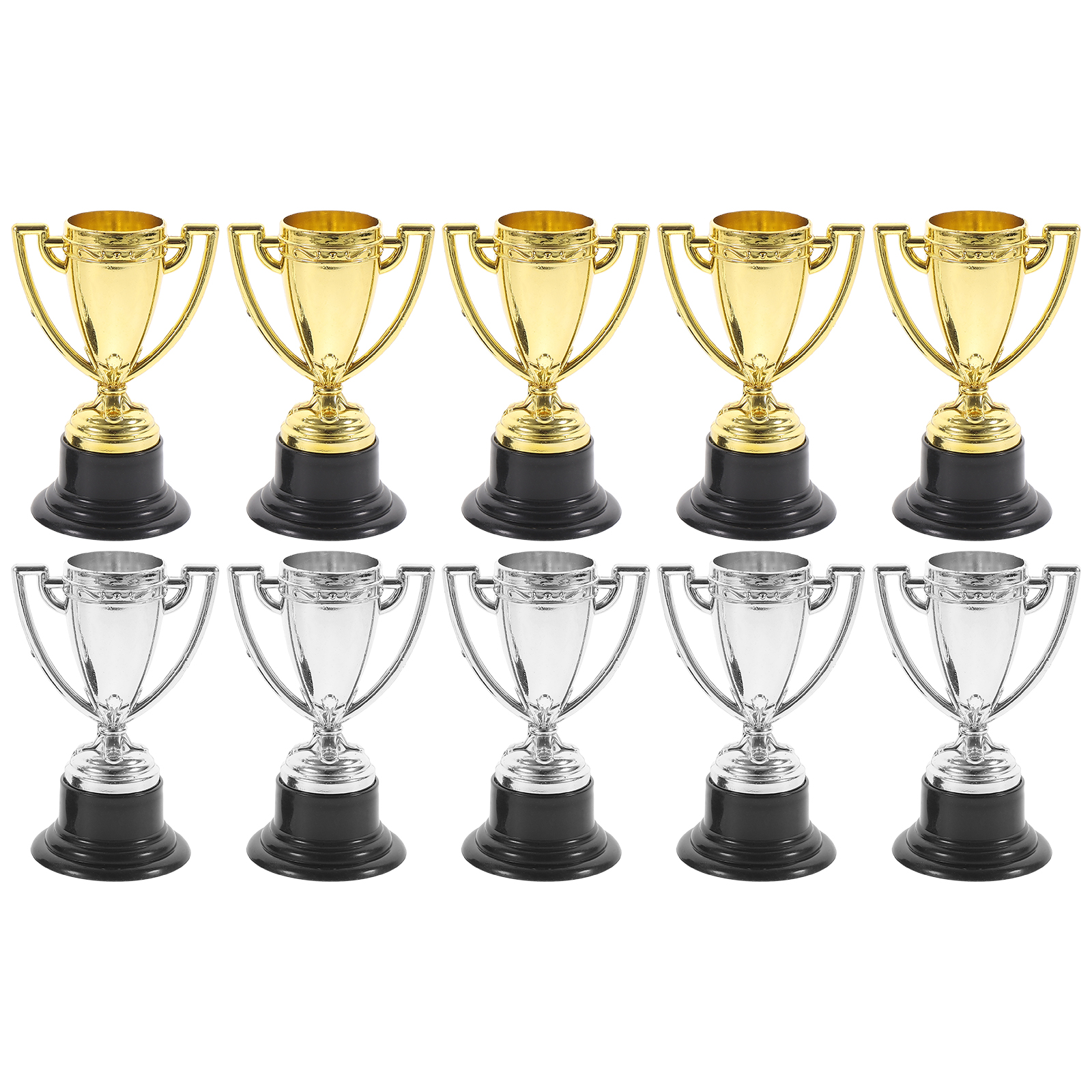 Acrylic Award Trophies for Kids 10Pcs Mini Reward Prize Toy Model ...