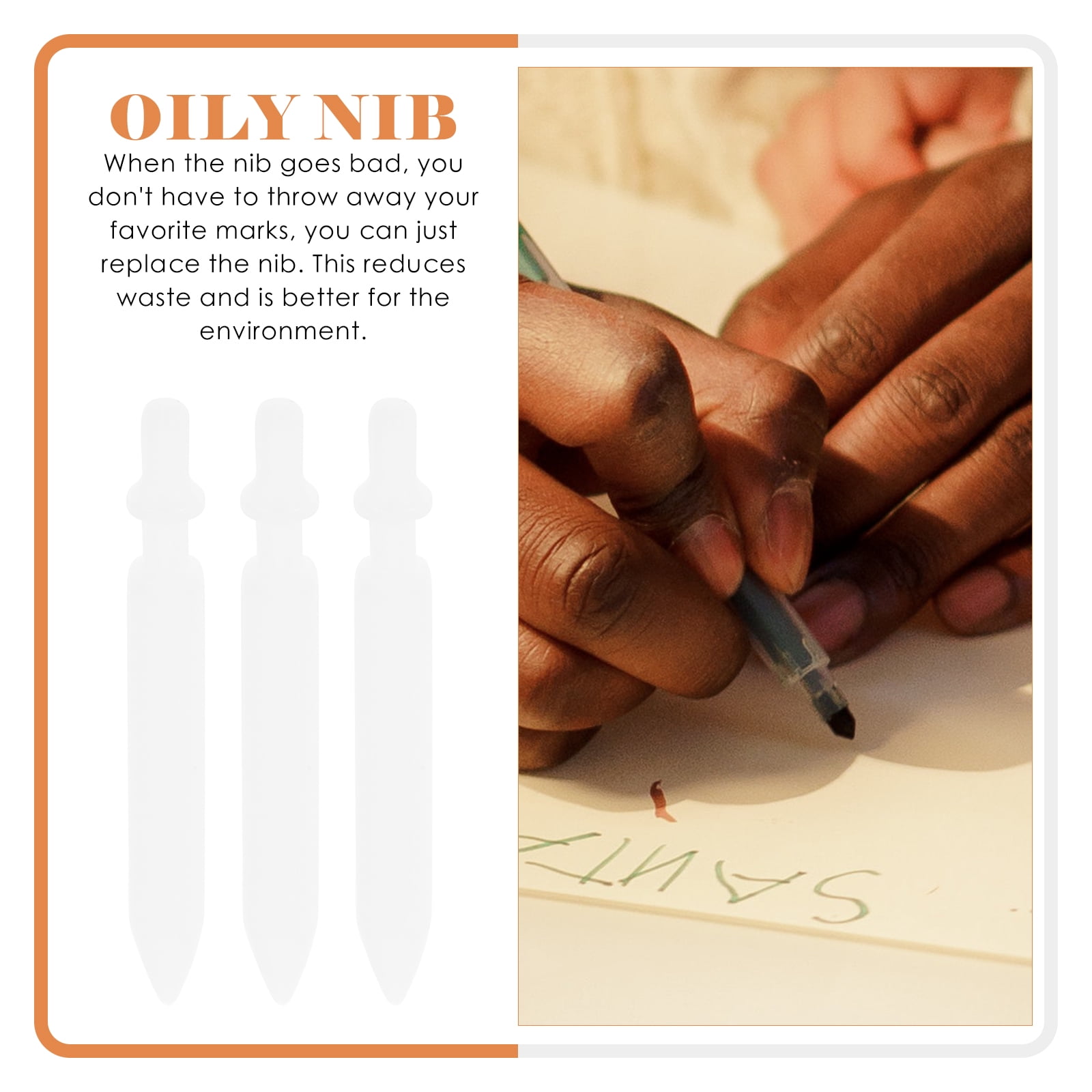 Stri 10Pcs Replacement Paint Pen Nibs Marker Pen Tips Universal Pen ...
