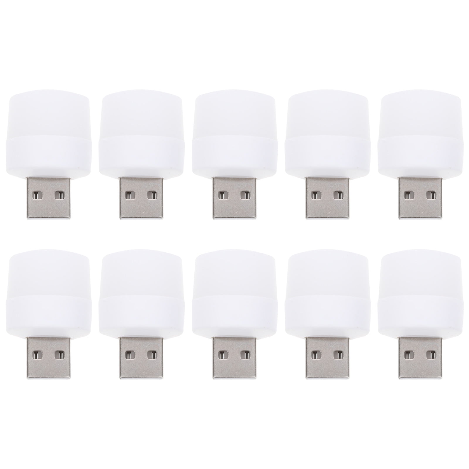 Stri 10pcs USB Light Ambient Lighting Car Interior USB Lamp Portable ...