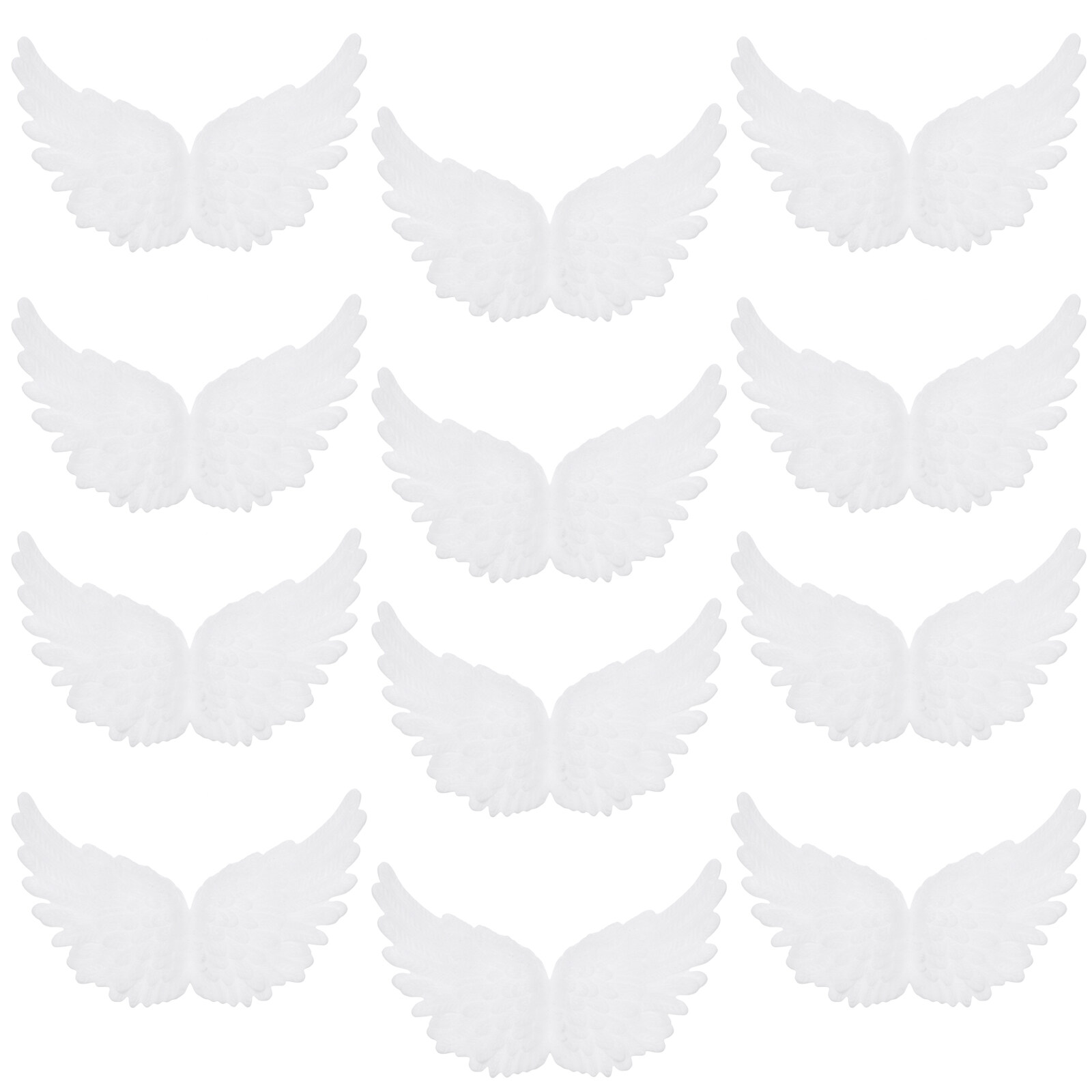 Stri 12pcs Plastic Angel Wings Christmas Decoration - Walmart.com