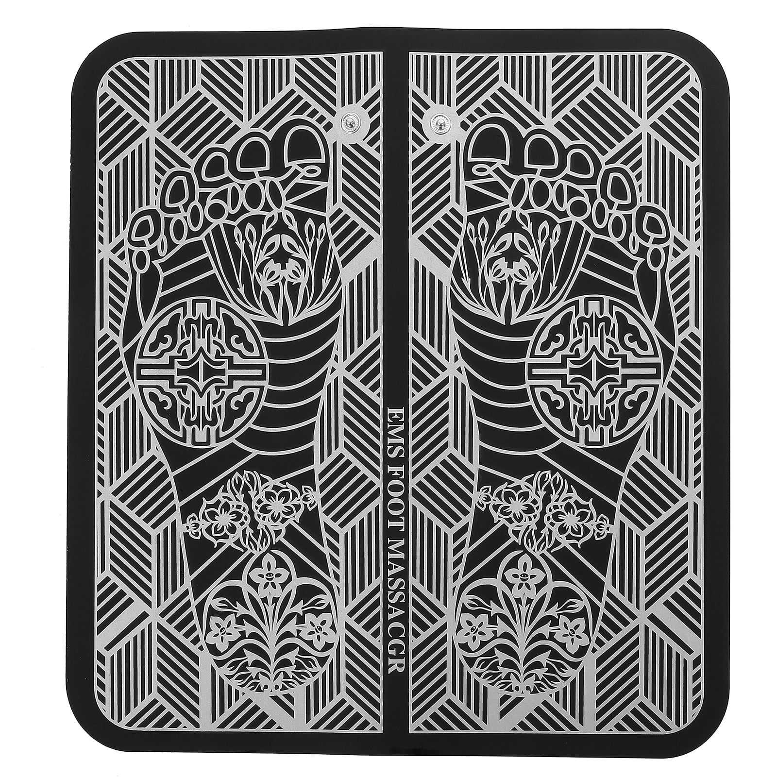 Stri 1pc Foot Massager Pad Electric Acupuncture Massage Pad Practical Foot Massager