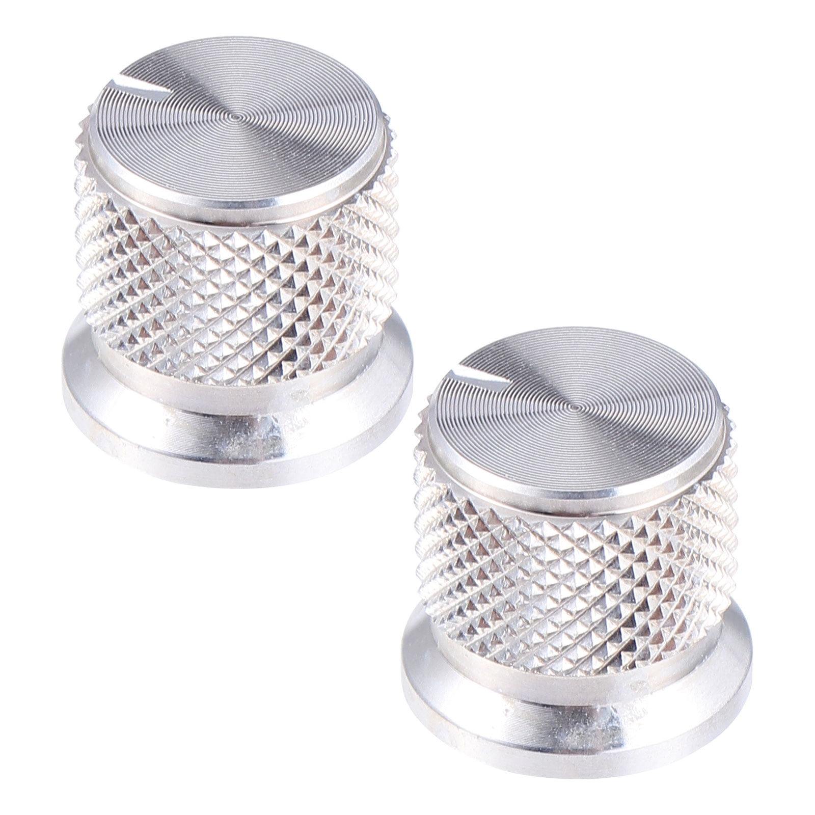 Stri 2 Pieces Electric Guitar Knob Rotary Control Knurled for Bass ...