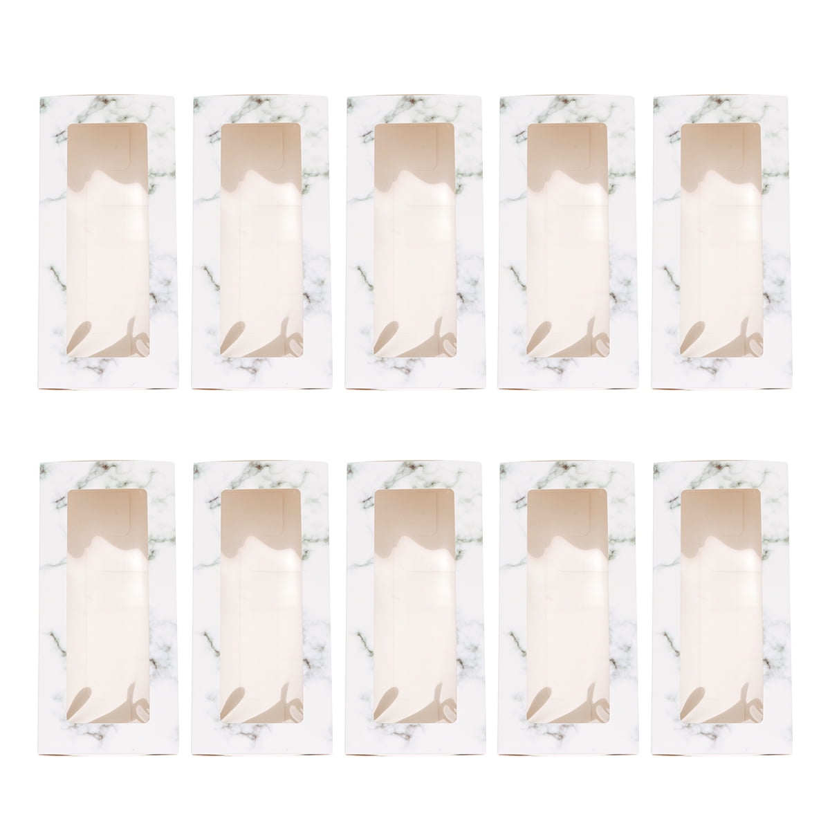 Stri 20Pcs Cake Roll Packaging Box Dessert Storage Box Cake Roll ...