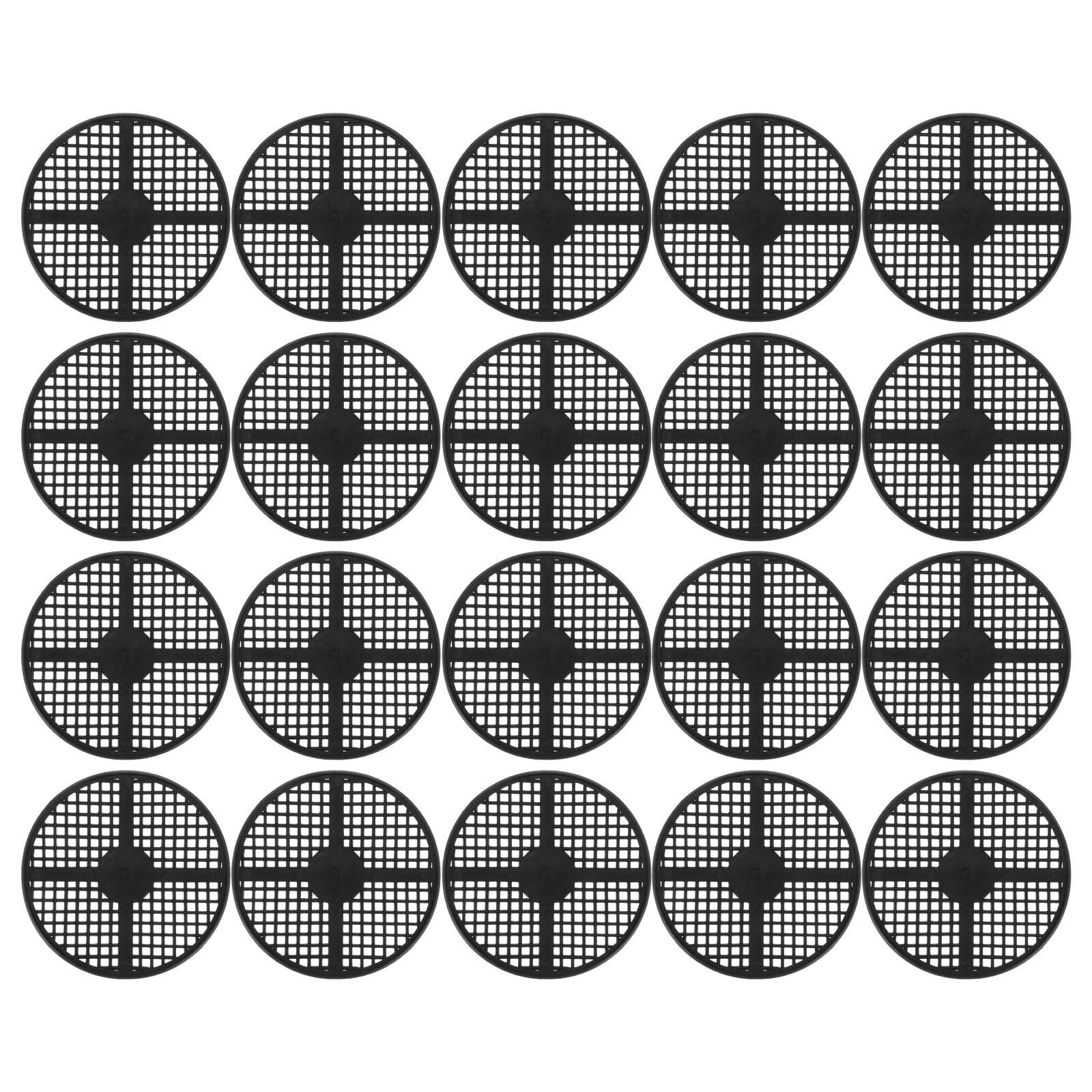 Stri 20Pcs Mesh Pads for Bonsai Flower Pot Bottom with Drainage Hole ...
