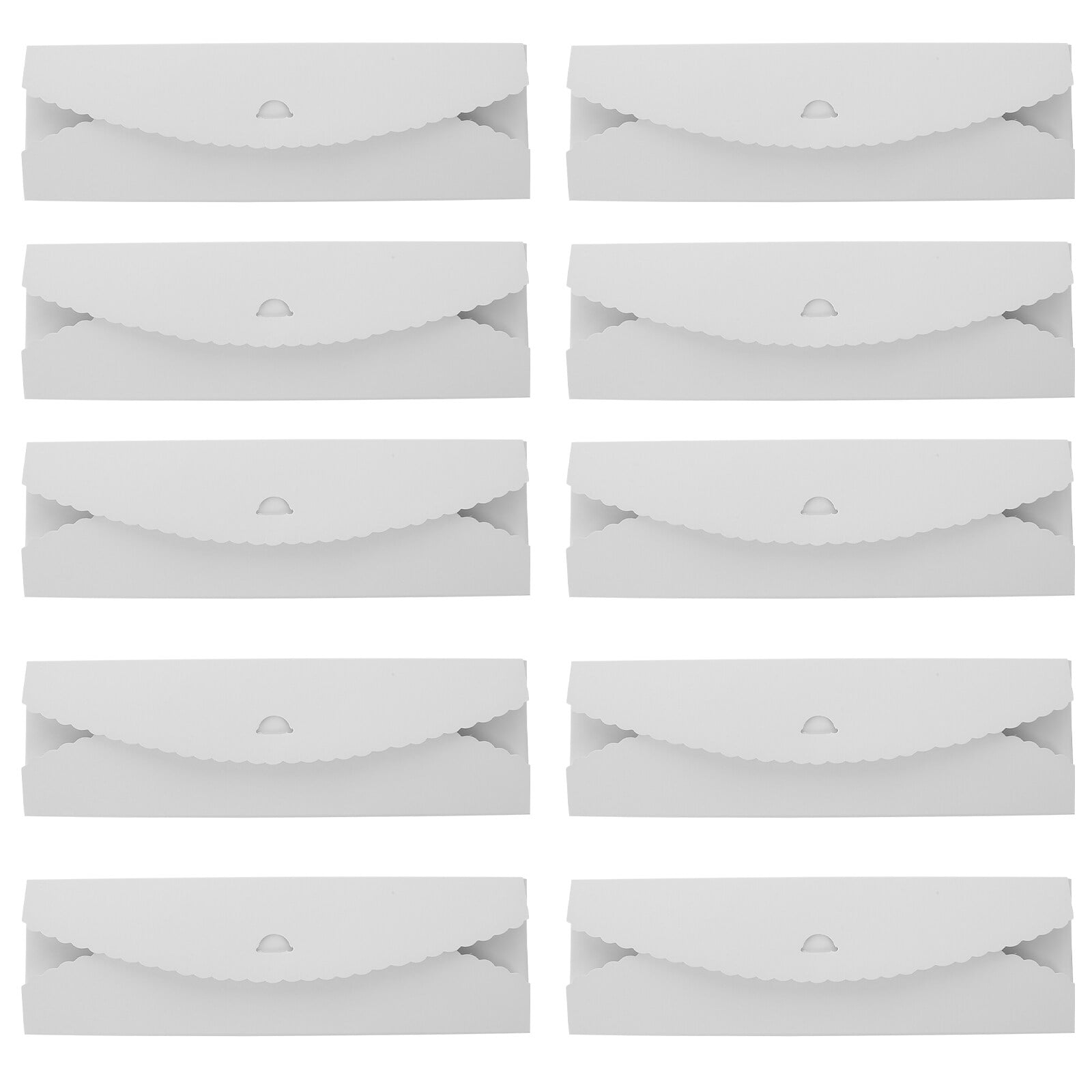 Stri 20pcs 4-Cavity Cranberry Cake Packaging Box Mooncake Container ...