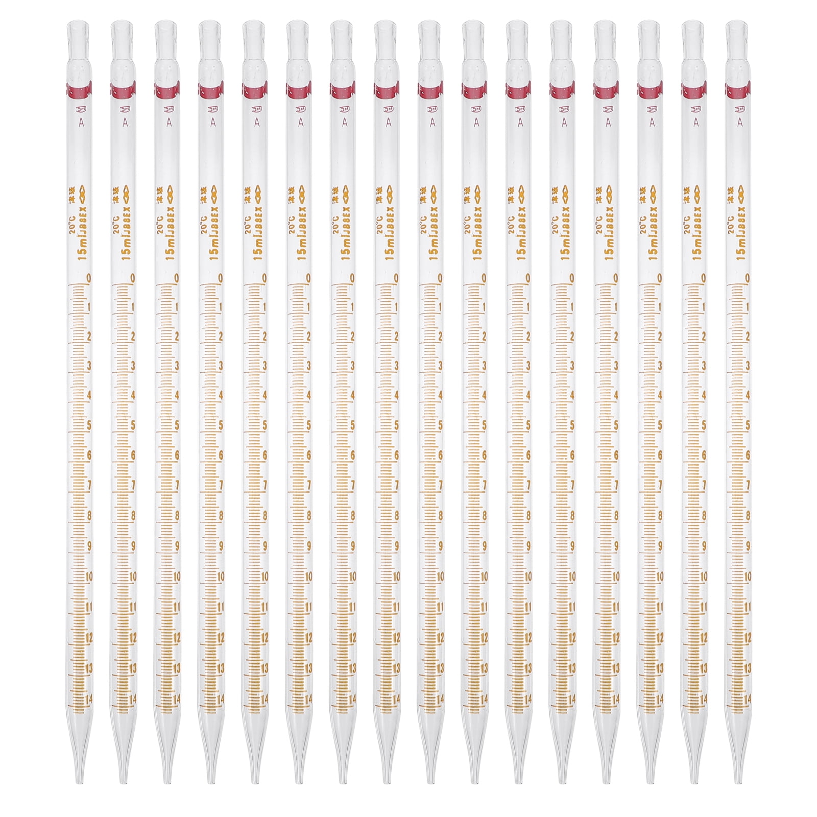 Stri 20pcs Pipette Droppers Accurate Measurement Dropper Laboratory ...