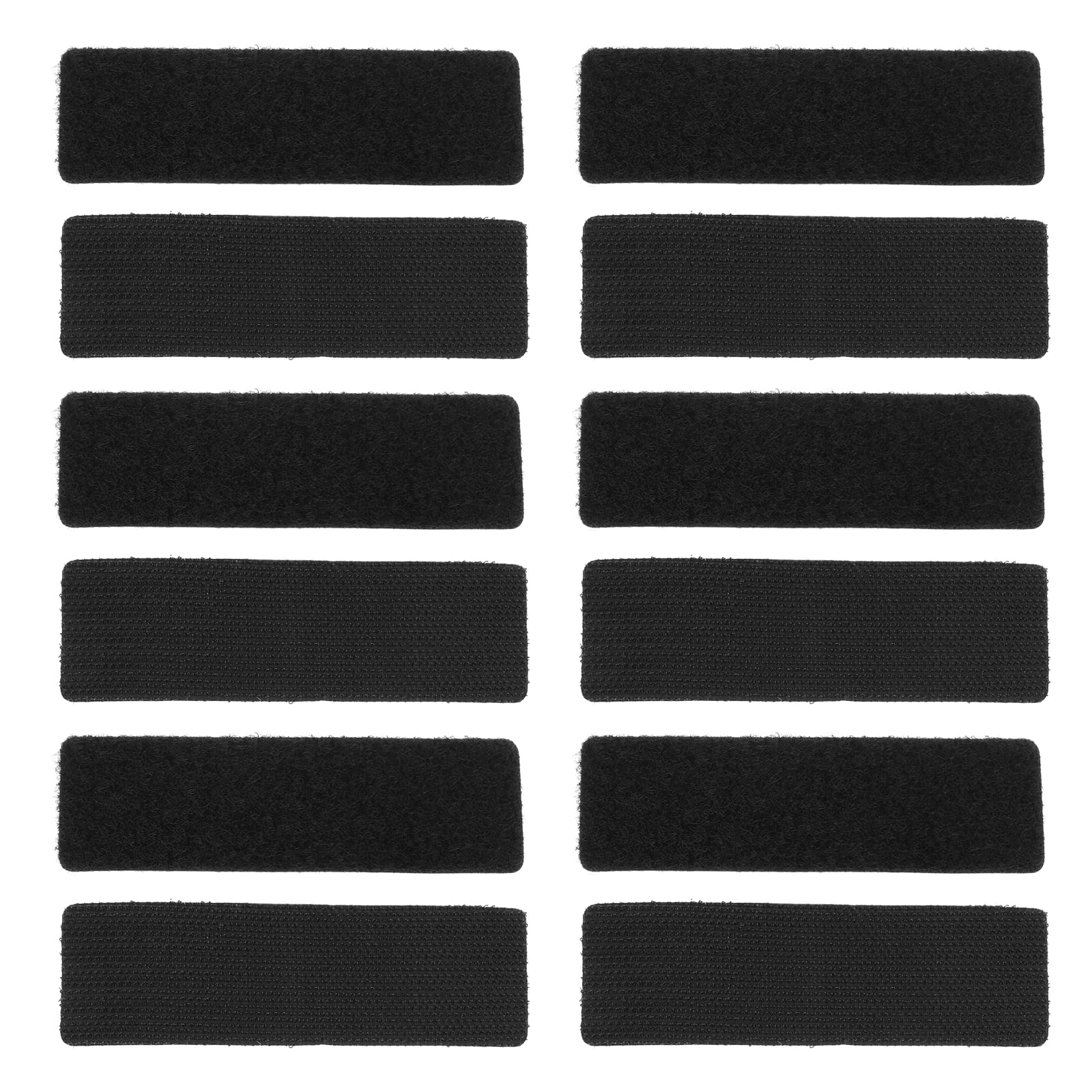 Stri 25pcs Hook Loop Strips Heavy Duty Sticky Strips Sticky Back ...