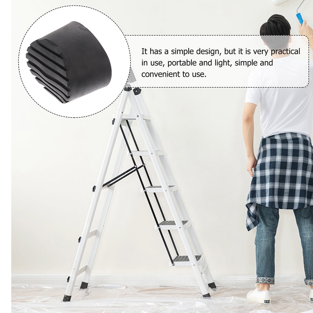 Stri 2Pcs Telescopic Ladder Leg Caps Non-slip Ladder Pads Ladder Foot ...