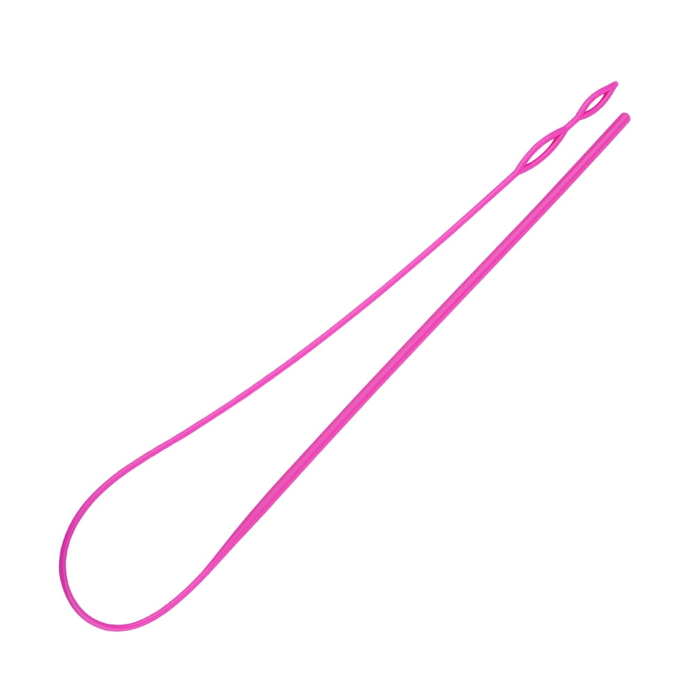 Stri 2pcs Plastic Drawstring Threaders DIY Belt Wearers Rubber Band ...