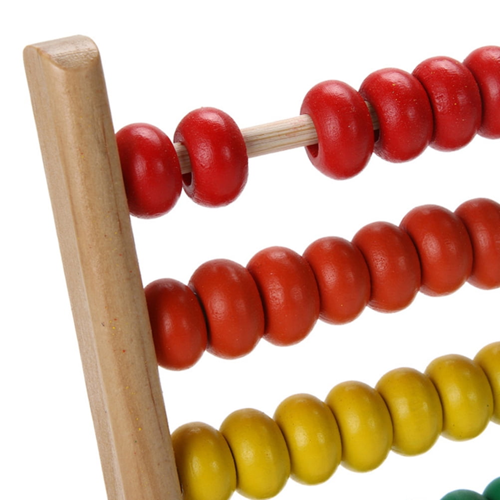 Stri 2pcs Wooden Arithmetic Abacus Calculating Tool Educational Tools ...