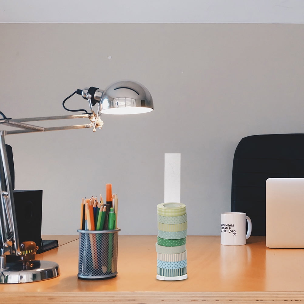 OUNONA Acrylic Tape Rack for Home Use Transparent Storage Shelf Easy to ...