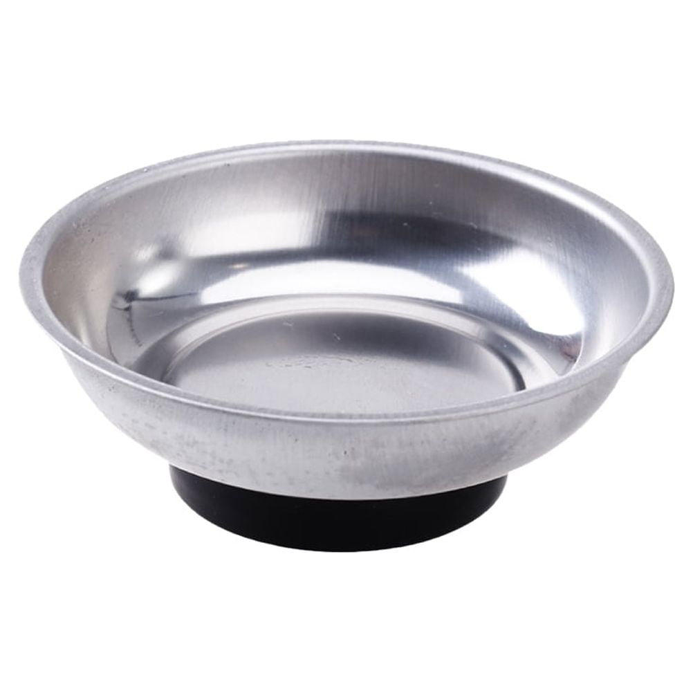 3 inch Stainless Steel Round Magnetic Parts Tray Bowl for Screws Tools ...