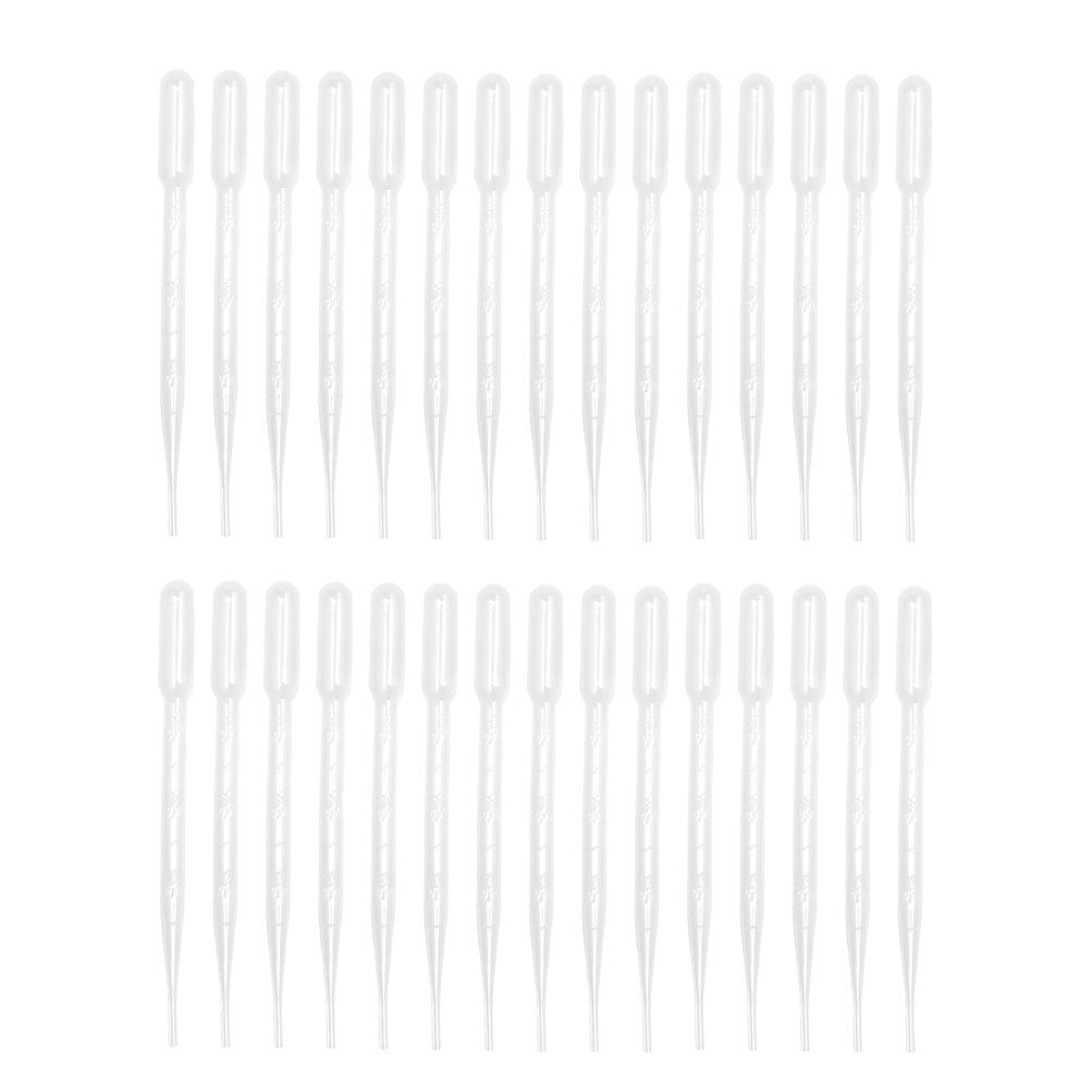 Stri 300pcs Plastic Pipettes Disposable Graduated Droppers Set for ...