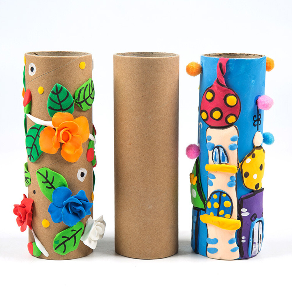 Stri 30PCS Craft Rolls Creative Fun Cardboard Tubes for DIY Art and ...