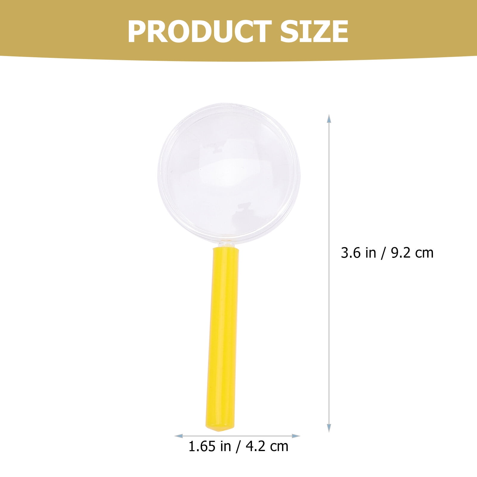 Stri 30pcs Kids Magnifying Glass Outdoor Observation Magnifier Handheld ...