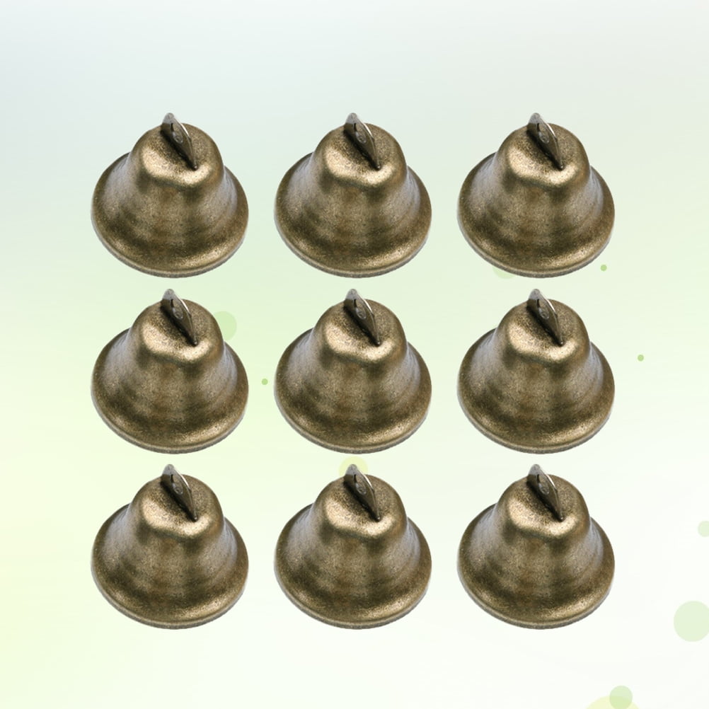 Stri 35pcs DIY Handmade Accessories 38mm Bronze Bell Copper Rattle Bell ...