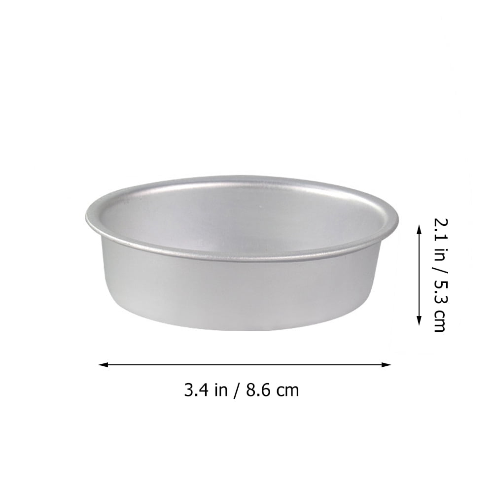 Stri 3Pcs Oval Cheesecake Pans Egg Shaped Cake Molds Non Stick Molds ...