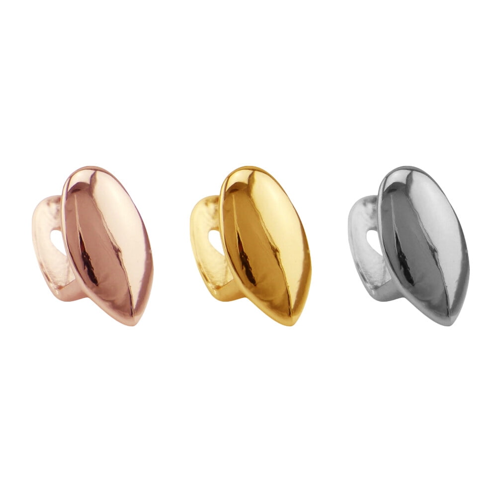 Stri 3Pcs Single Teeth Brace Fake Canine Teeth Hip-Hop Tooth Socket ...