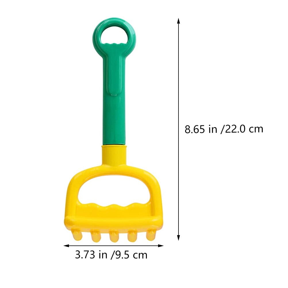 Stri 4pcs Beach Sand Shovel Rake Plastic Sand Play Toy Children Playing ...