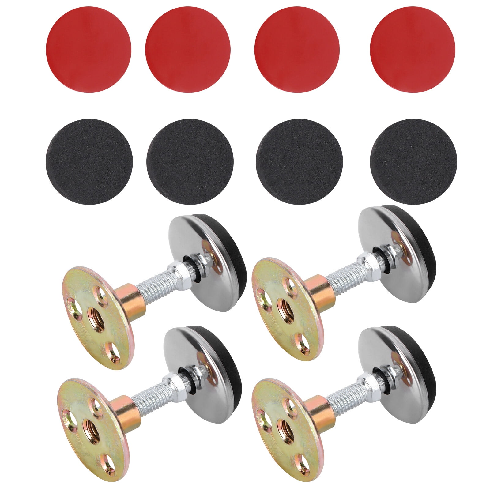 Stri 4pcs Metal Bedside Fixator Anti-sloshing Actuator Adjustable Wall ...