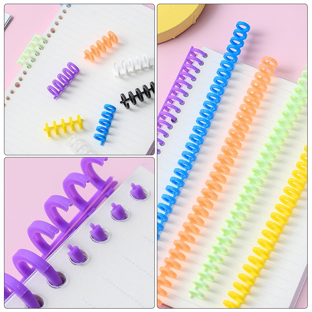 Stri 5Pcs Binding Spines Spirals Spiral Notebook Coils Comb Bindings ...