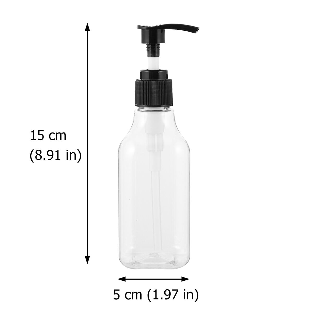 Stri 6pcs 200ml Empty Lotion Bottles Plastic Pump Bottles Washing ...