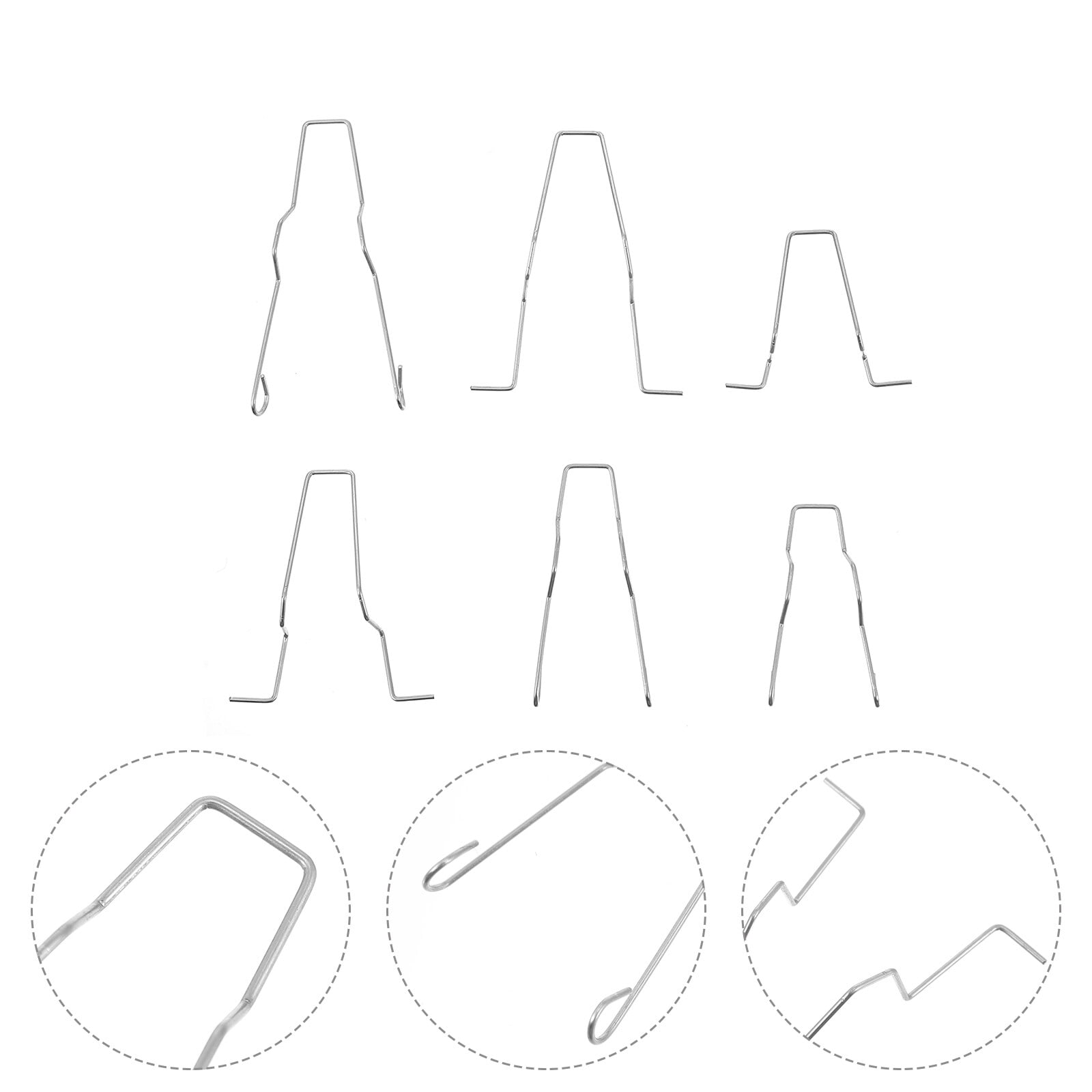 SASABAXI Bulb Retaining Spring Clip for Car Owners 6Pcs 3.1X1.5in ...