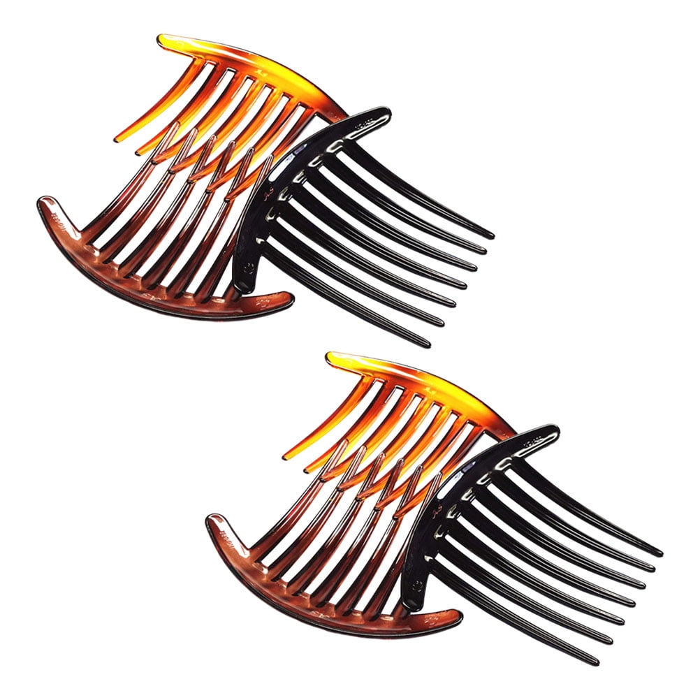 Stri 6pcs Plastic Hair Side Comb French Twists Comb Women Hair Styling ...