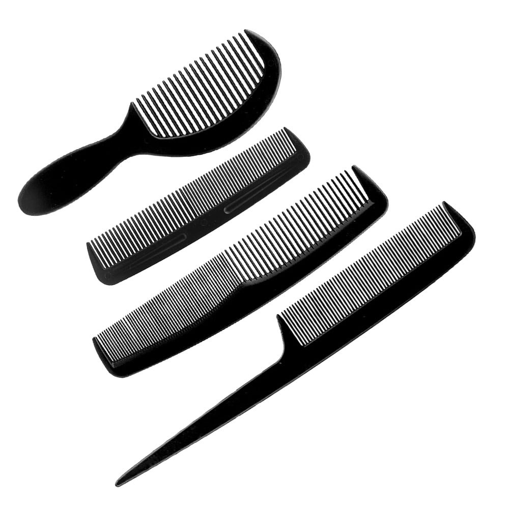 Stri 8pcs/2 Sets Plastic Combs Hair Cutting Comb Hair Shearing Comb ...