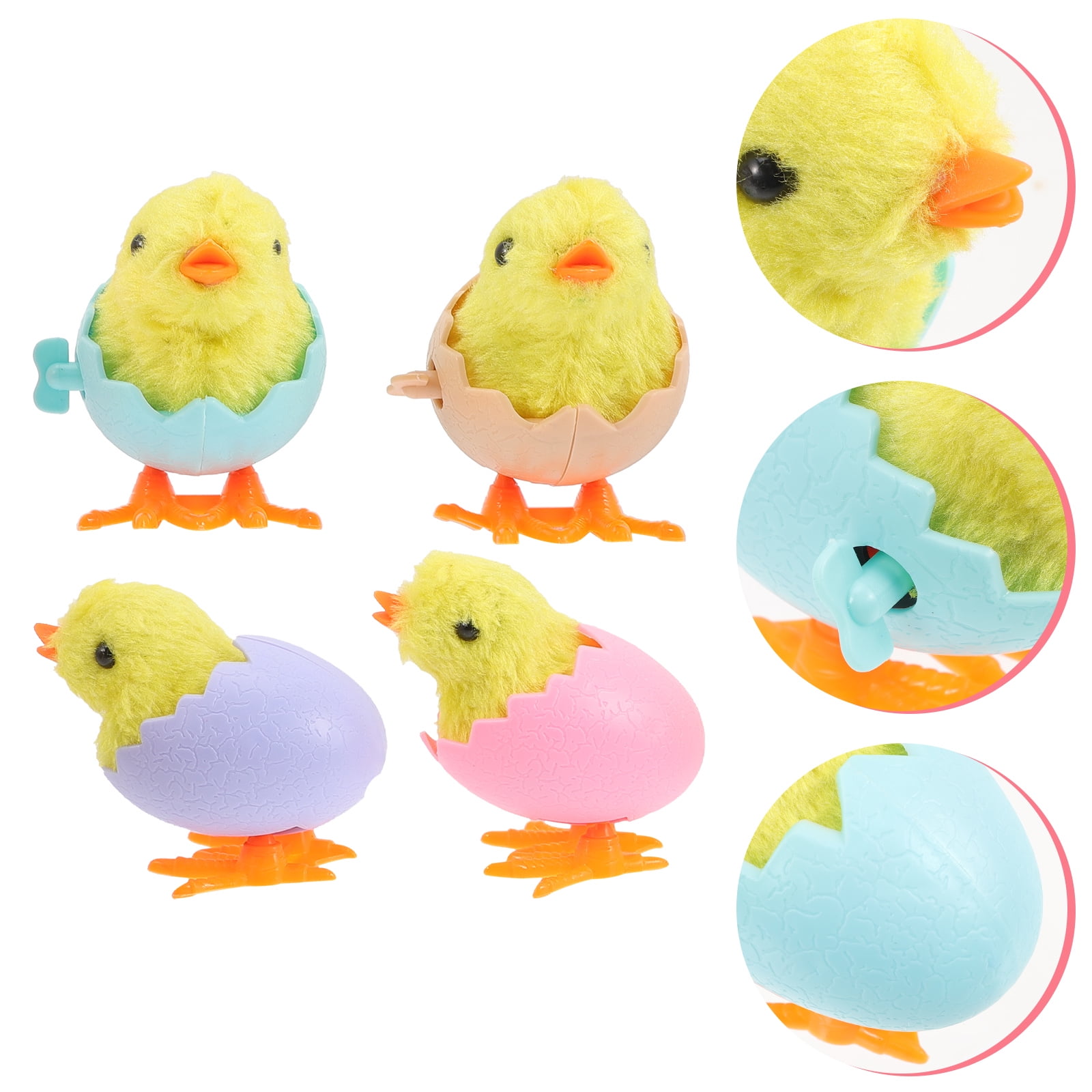 Stri 8pcs Interesting Wind Up Toys for Kids, Jumping Chickens ...