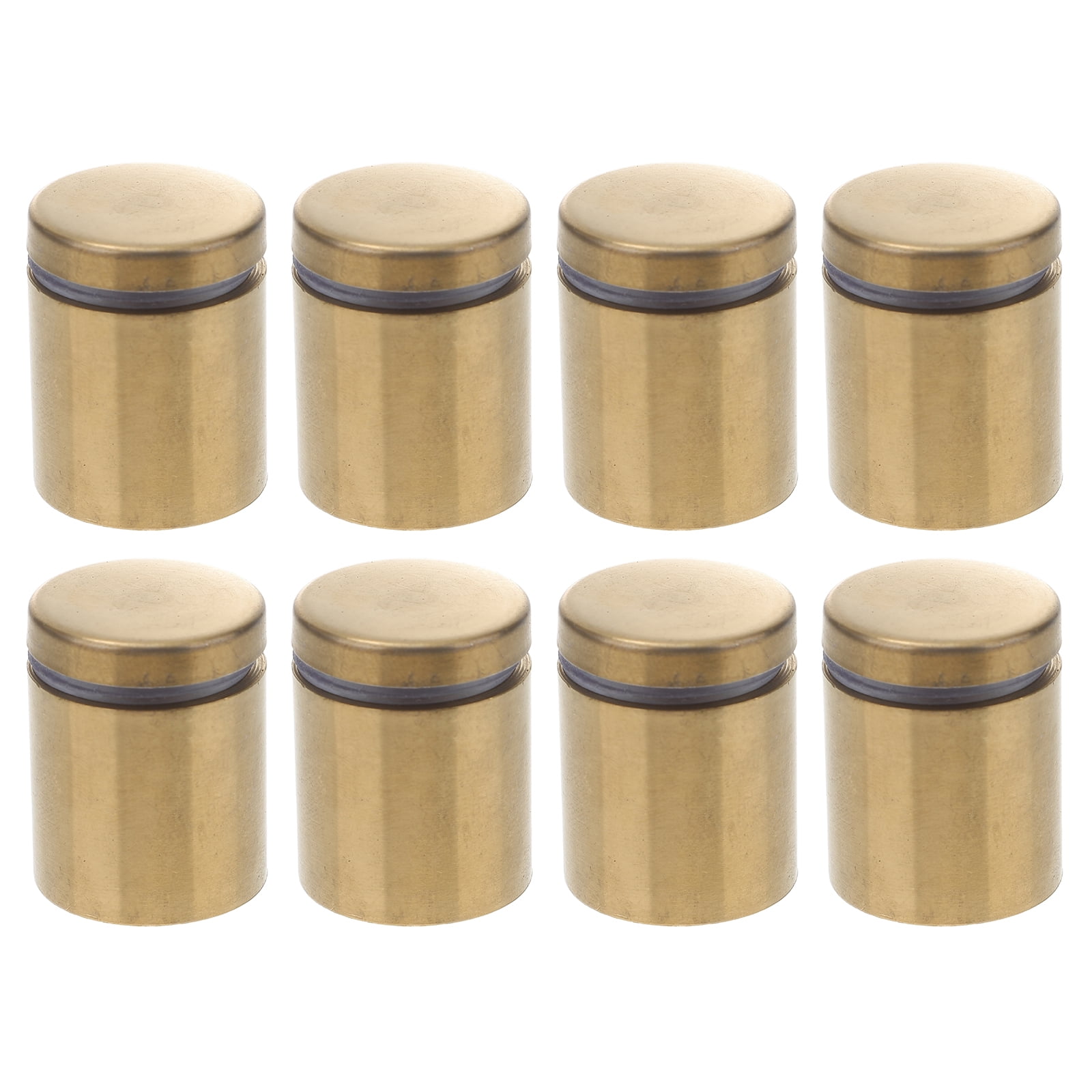 Stri 8pcs Metal Standoff Screws Wall Standoff Sign Holders Screws ...