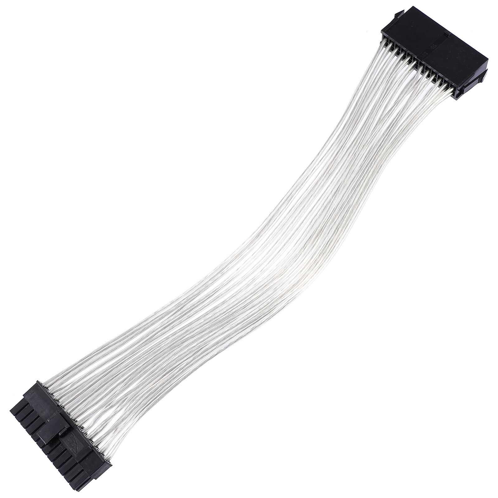 Stri ATX Motherboard Power Cable 24-Pin Male to Female PSU Extension ...