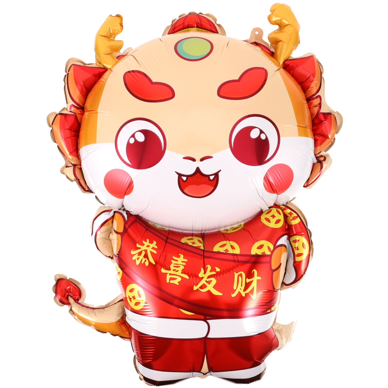 OUNONA 1Set Plastic Aluminum Film Chinese Dragon Balloon For Spring ...