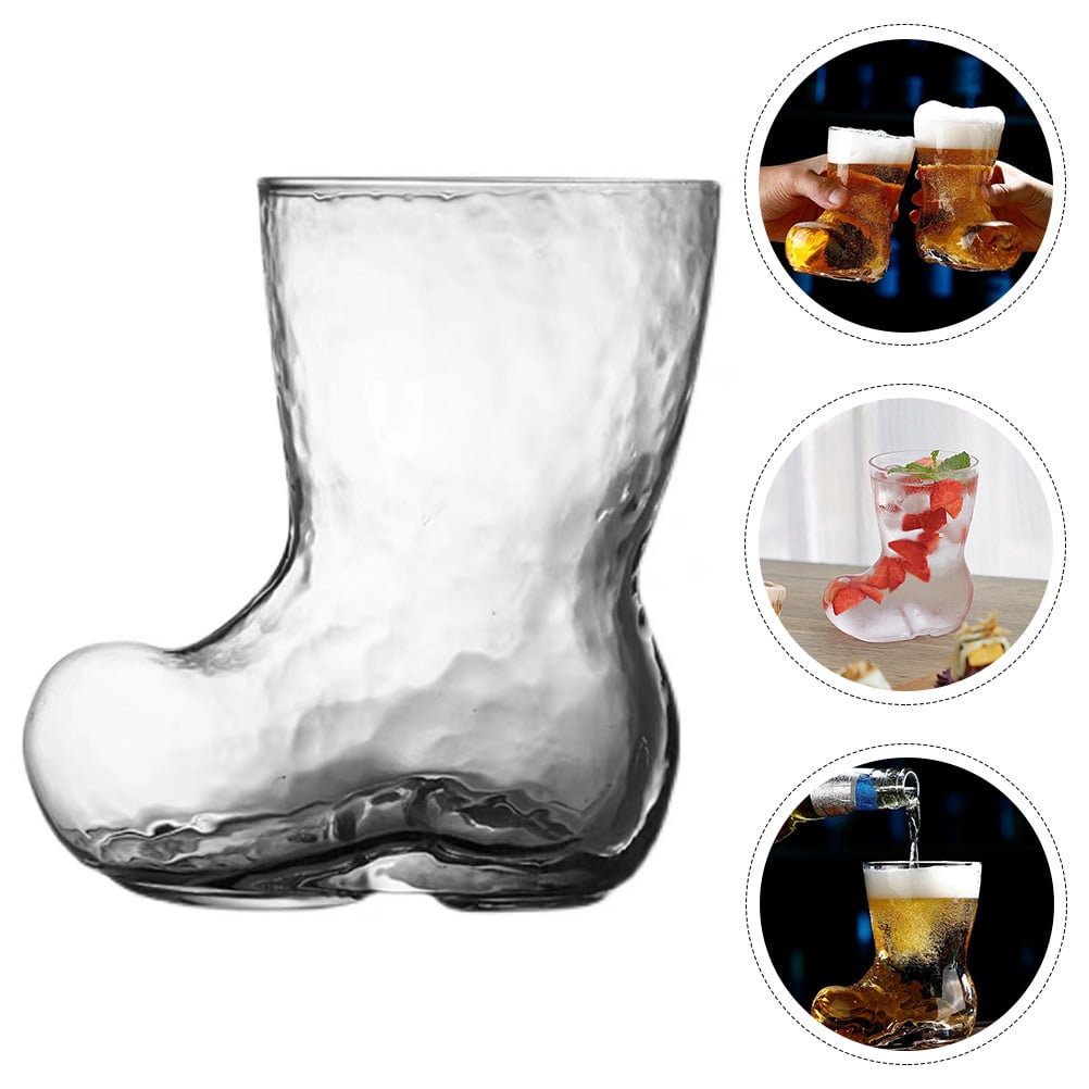 Stri Boot Glass Cup Large Glass Cup Transparent Wine Glass Boot Wine ...