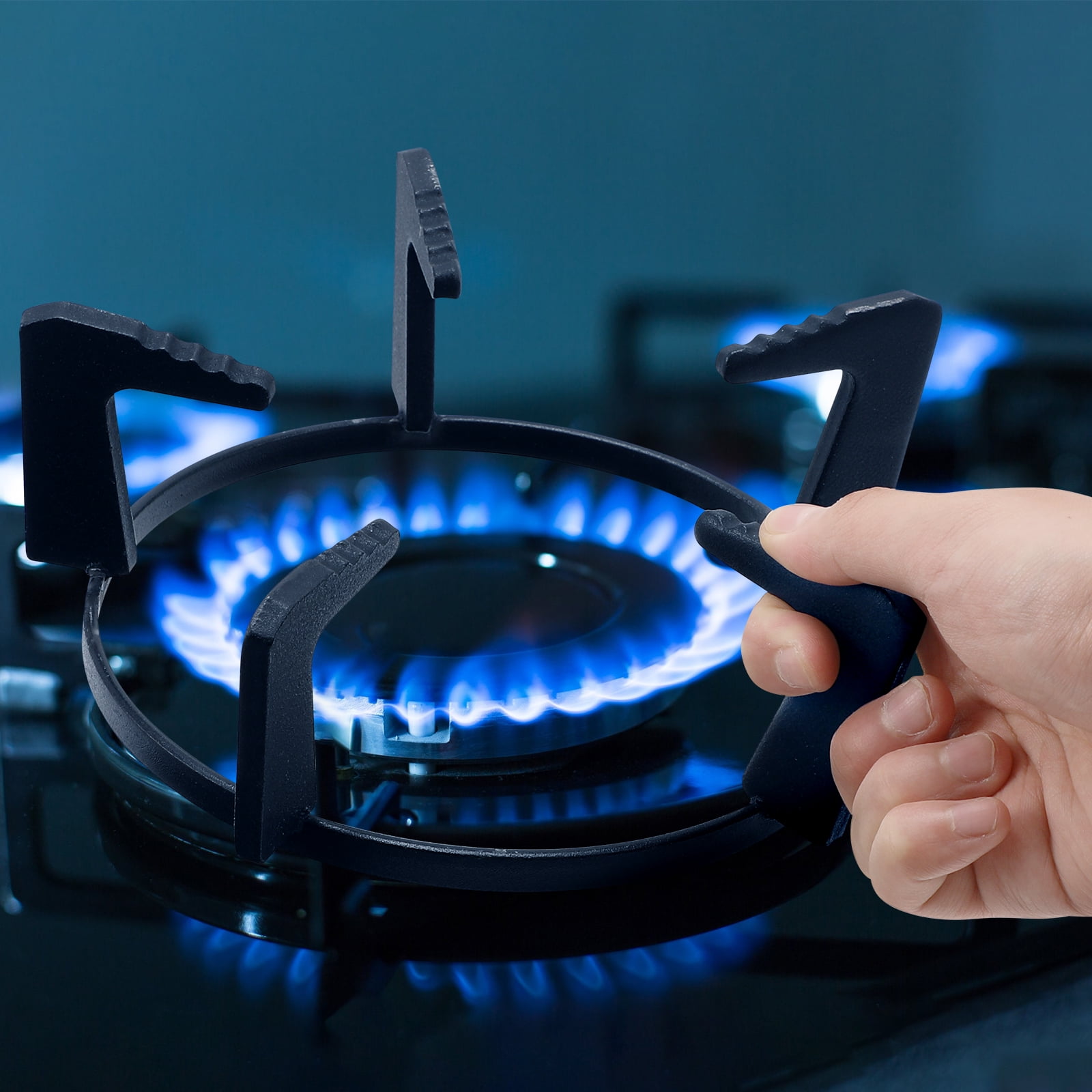 Cast Iron Gas Stove Rack Five Foot Gas Stove Bracket Pot Support Holder ...