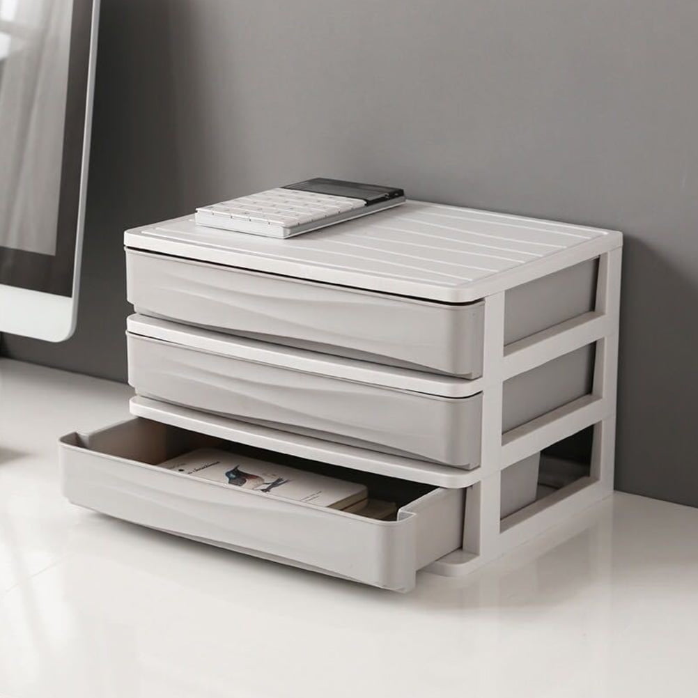 Stri Desktop File Cabinet Desk Organizer Multi-layer File Holder Office ...