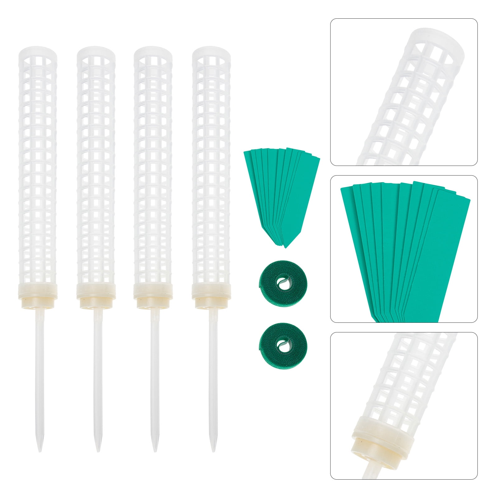 Stri Foam Post Support Stake Sets with Labels and Ties - Walmart.com