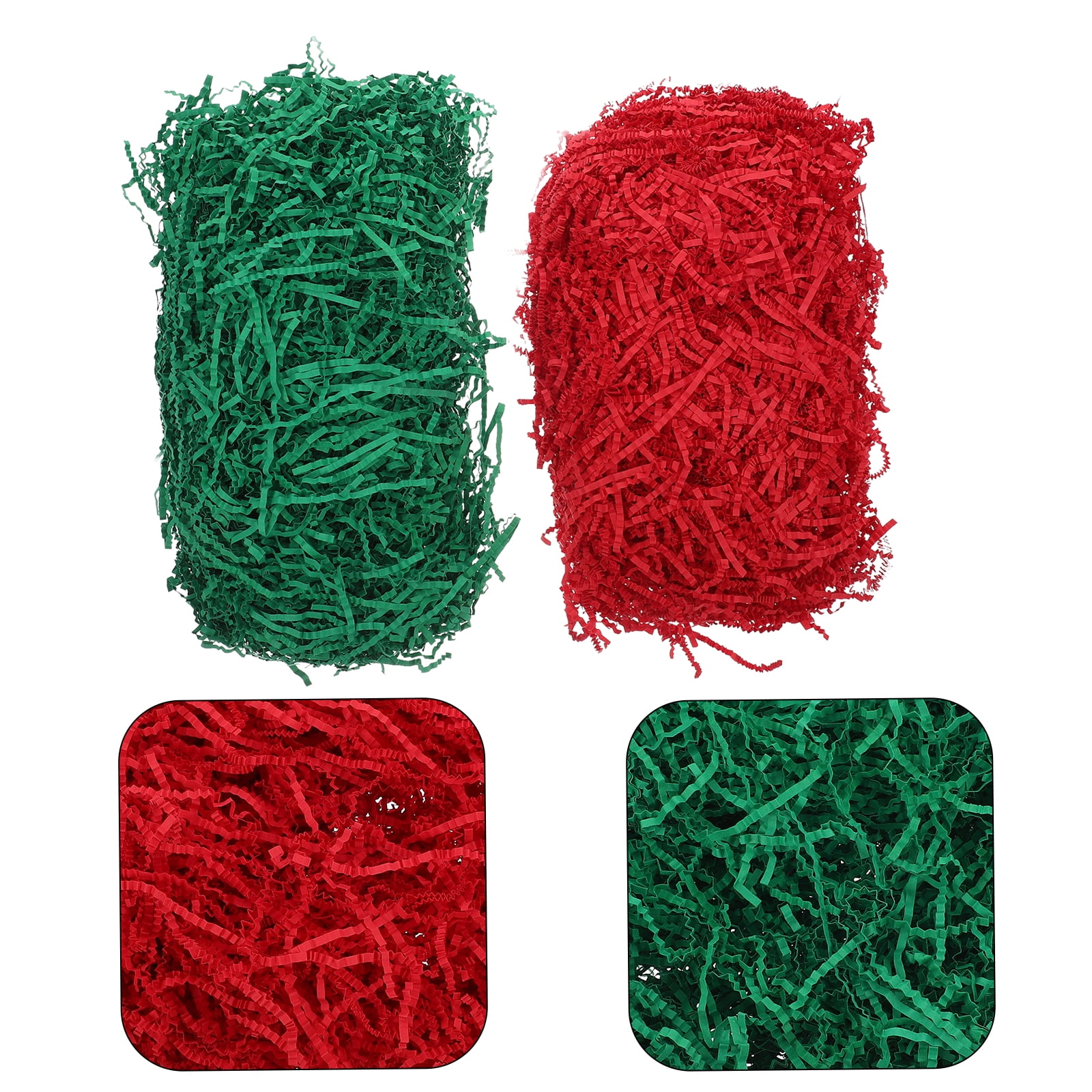 Stri Green Red Shredded Paper 200g Shredded Decorative Paper Valentine ...