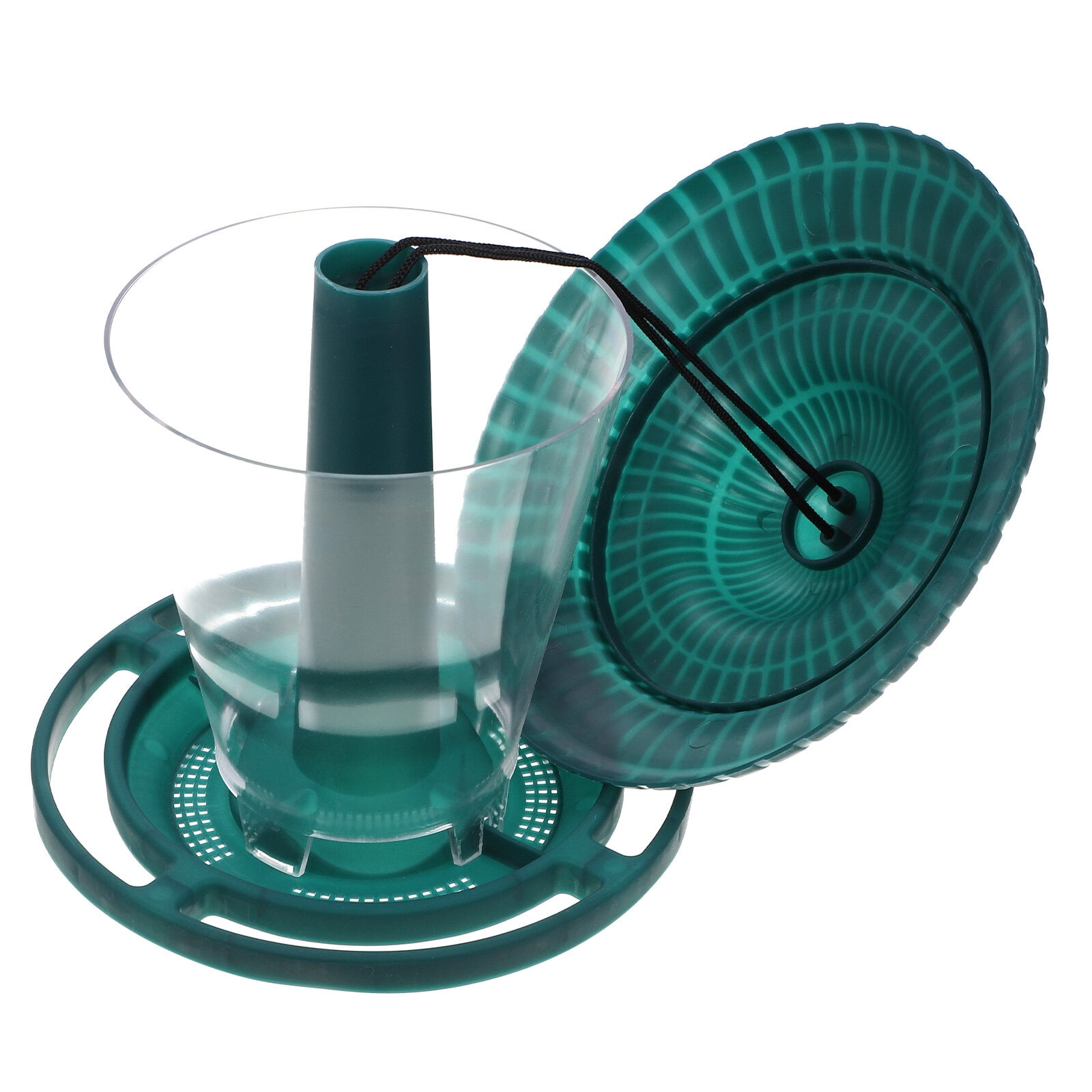 Outdoor Hanging Bird Feeder with Unique Shape and Roof for Garden Use ...