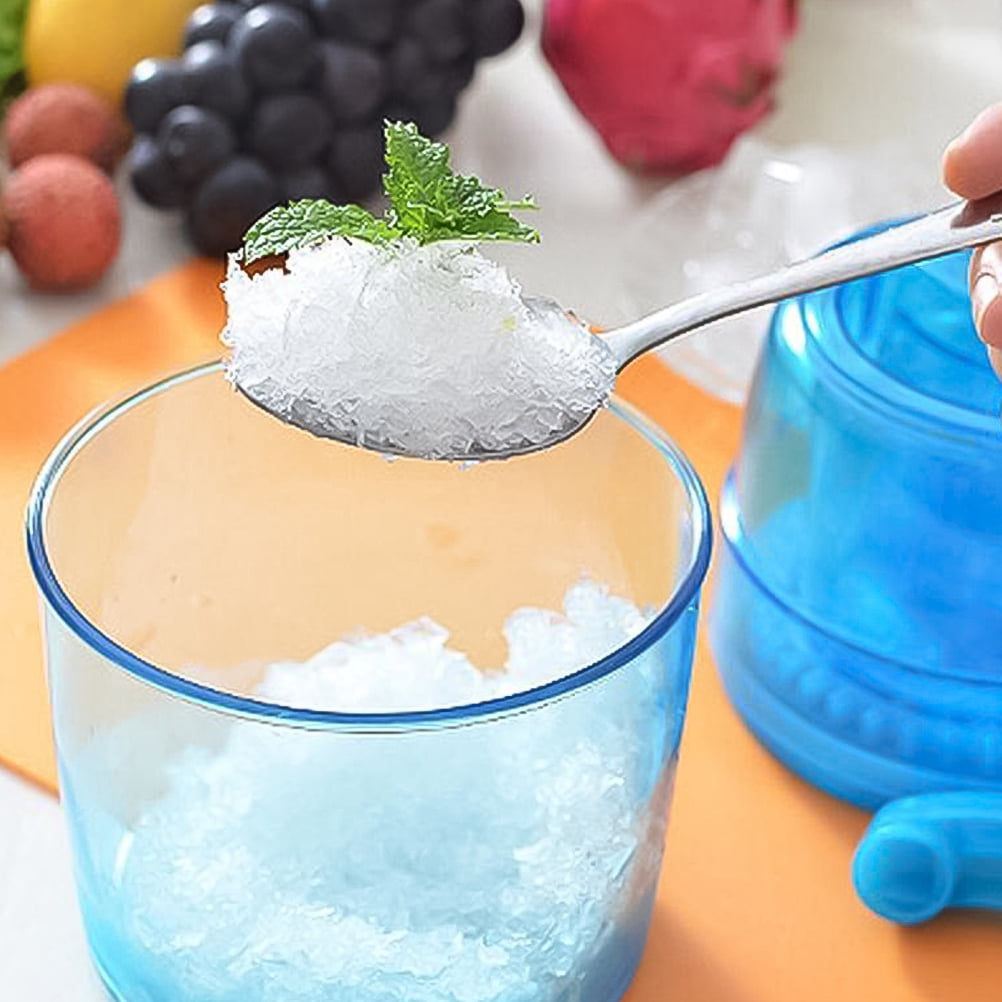 Stri Household Manual Ice Shaver Machine Mini Ice Crusher Chopper ...