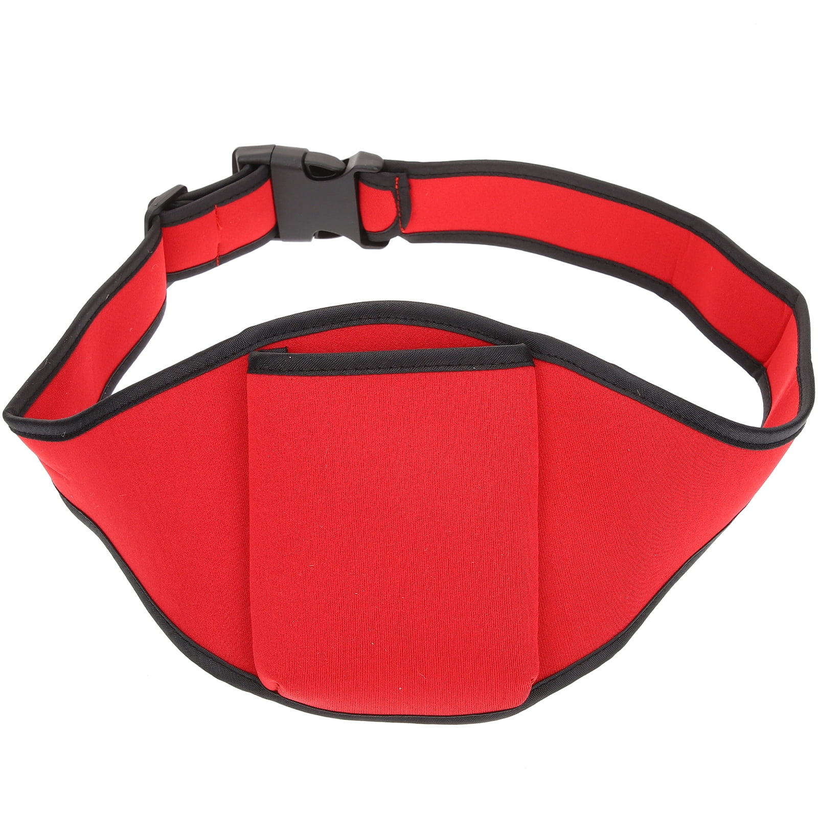 OUNONA Microphone Belt Bag for Fitness Made of Polyester Fiber Red ...