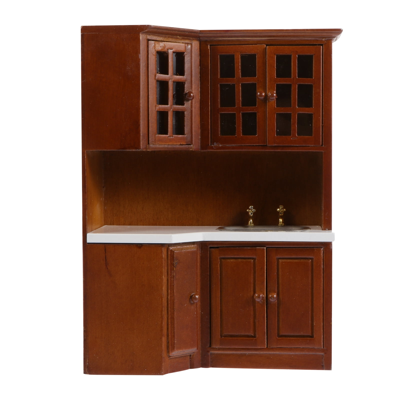Stri Mini Cabinet Adornment Mini House Accessory Doll House Landscape ...